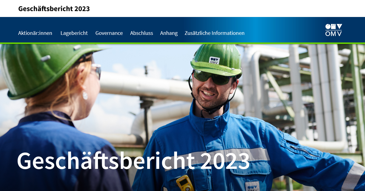 OMV im Überblick - OMV Geschäftsbericht 2023