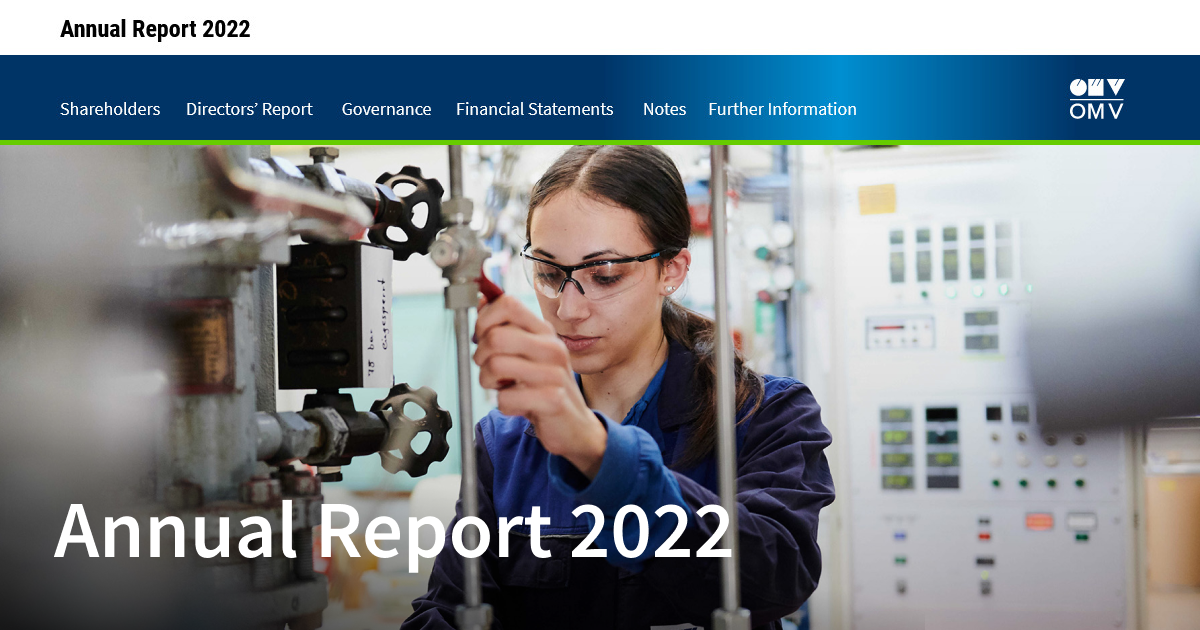 OMV Annual Report 2022 - Home