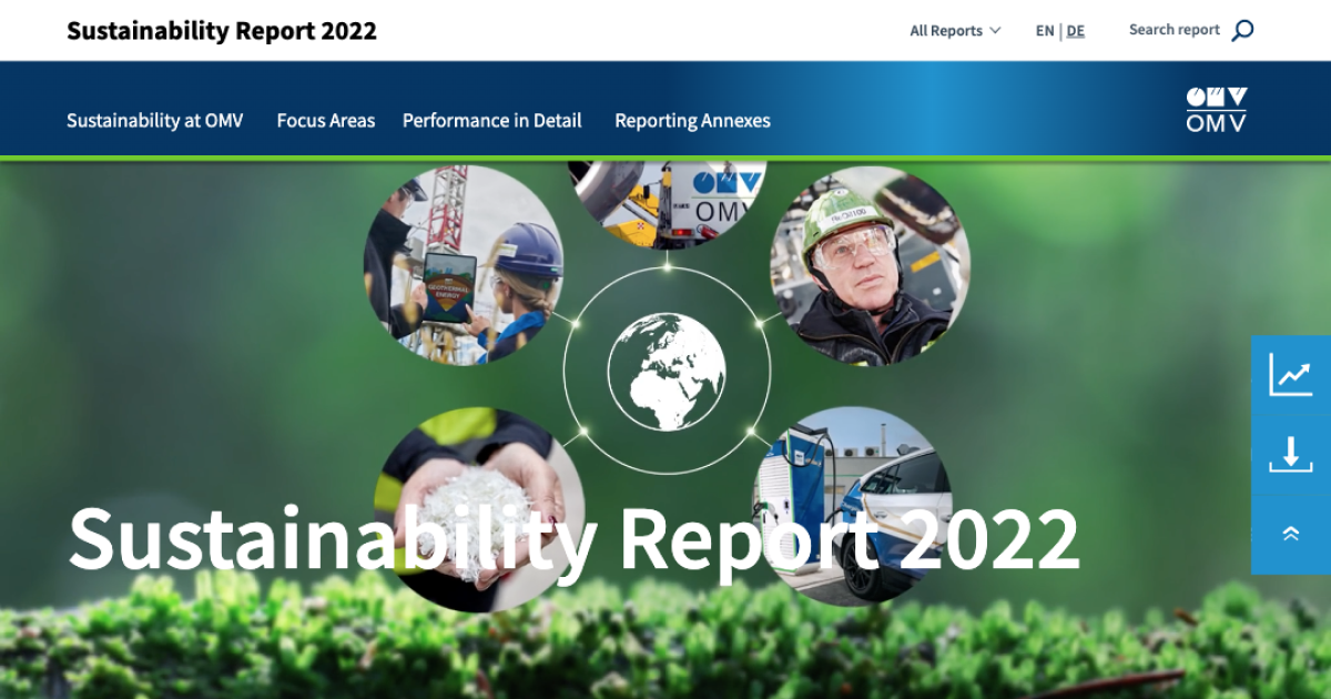 Renewable Feedstock - OMV Sustainability Report 2022
